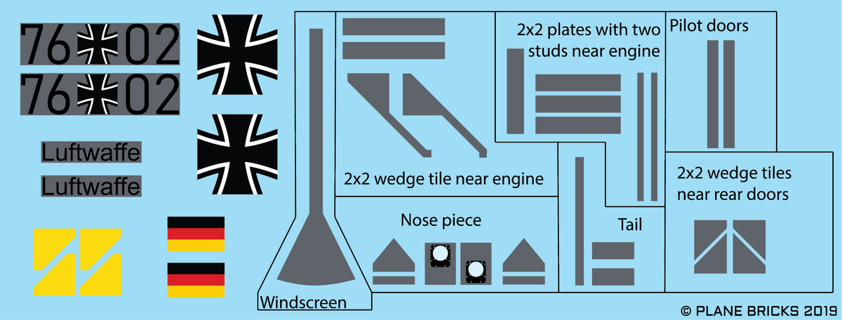 H145M Decals – Plane Bricks
