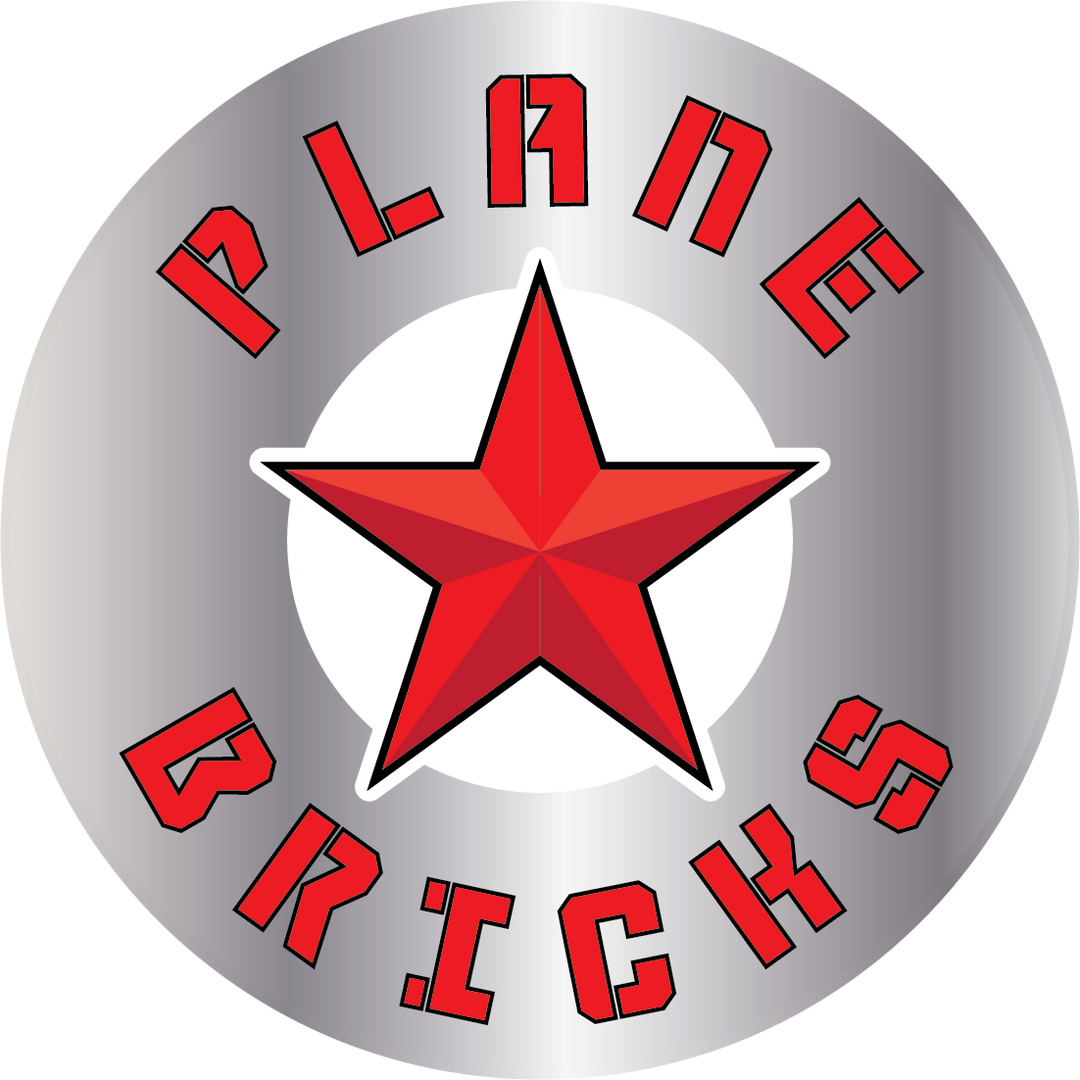 Plane Bricks Roundel Decal